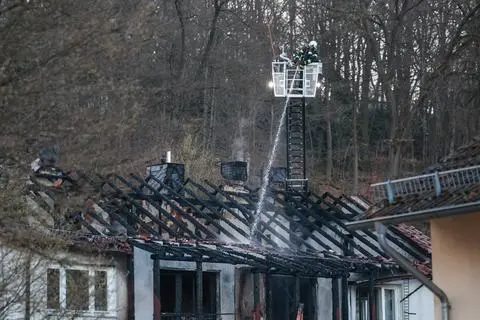 Brand in Marburger Wohnhaus: 21 Menschen verlieren Bleibe